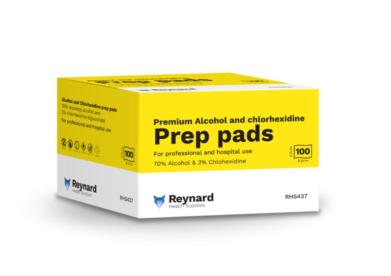 Alcohol & Chlorhexidine Prep Pads | Reynard Health Supplies